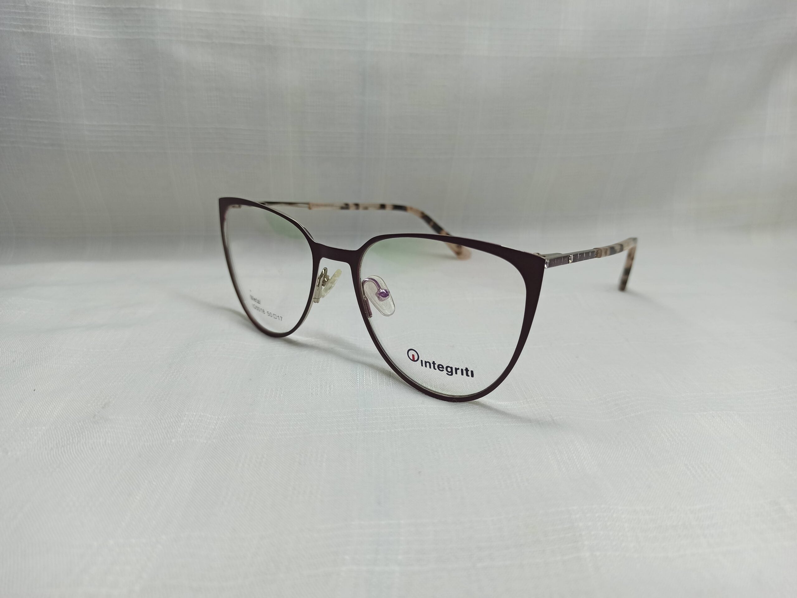 Integriti - EF185 - Purple/Multicolor - Acetate/Metal - Women - Eyewea